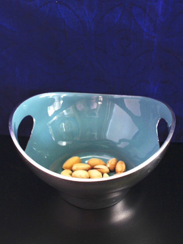 Red Enameled Multipurpose Metal Bowl – Shilphaat.com